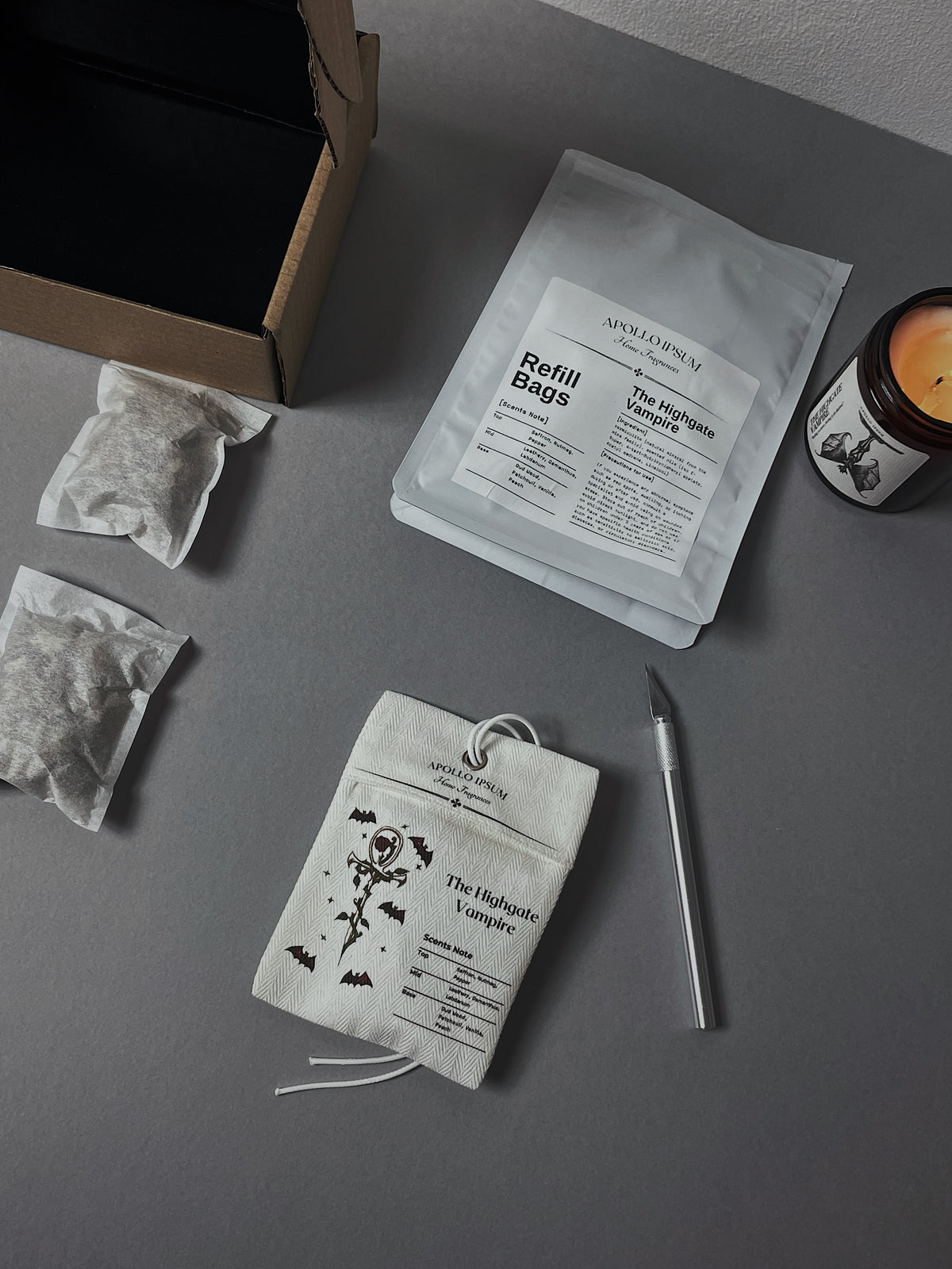 Decapitation Scented Sachet (x3 Refills) – APOLLO IPSUM